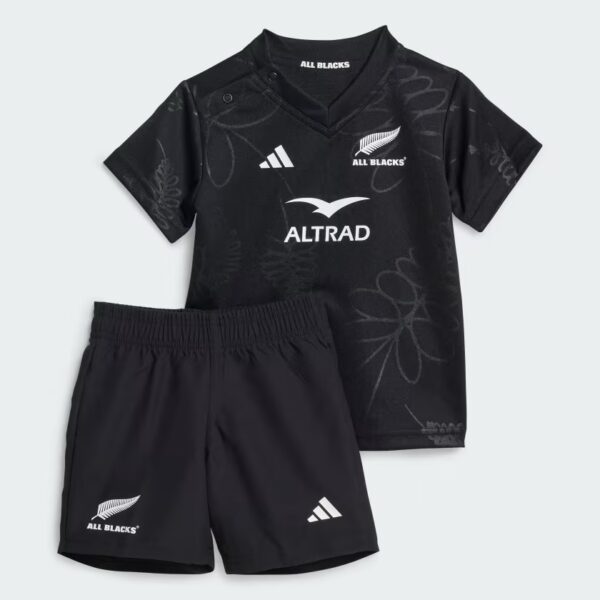 Kit ENFANT/JUNIOR All Blacks Domicile 2023 Noir | Ovale Rugby