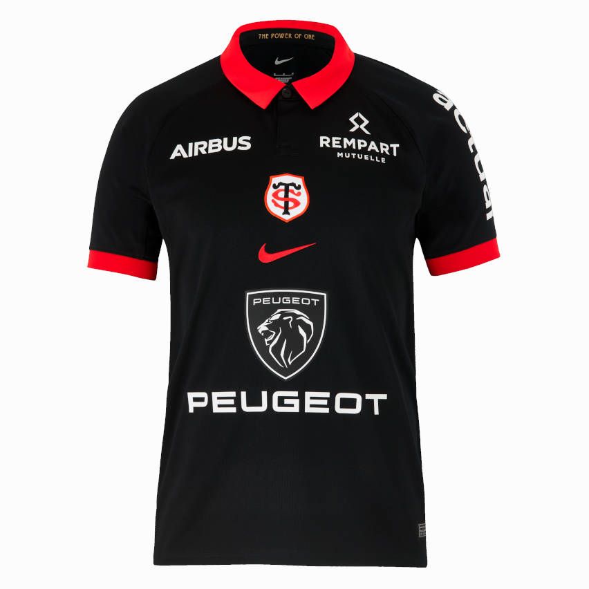Maillot Stade Toulousain Domicile 2023-2024 – Noir | Ovale Rugby